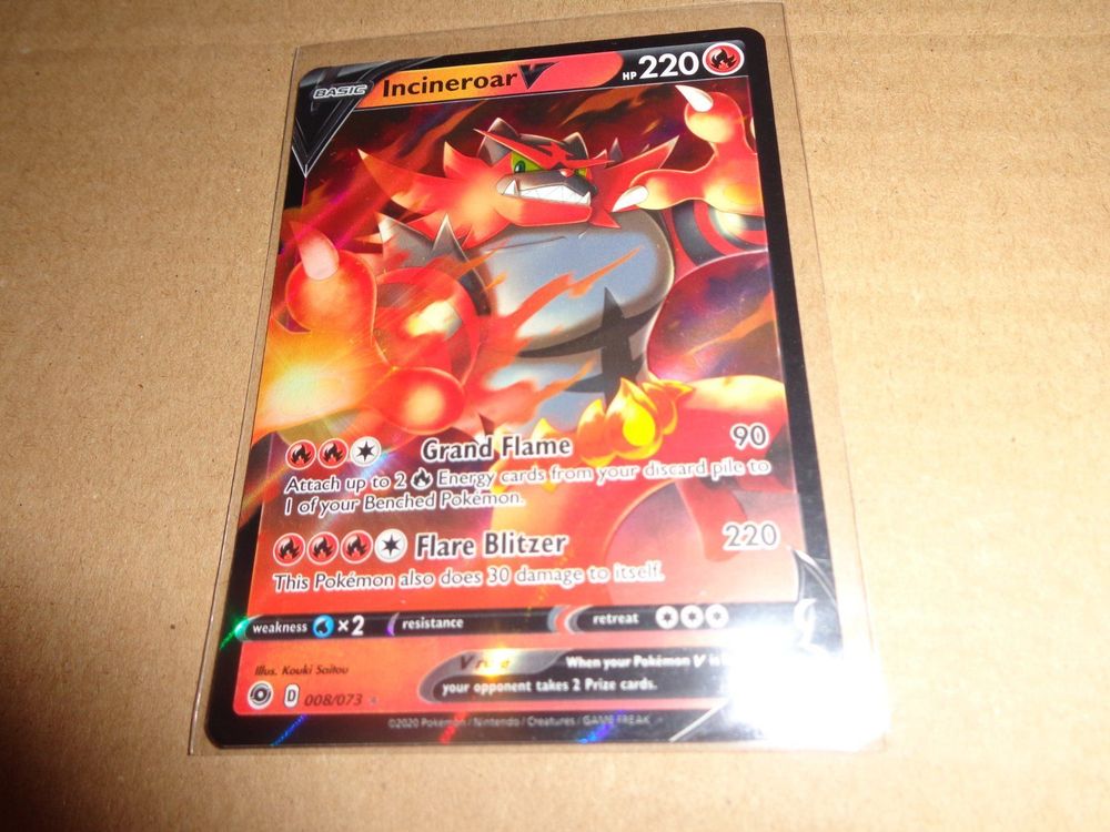 Pokemonkarte Incineroar V (Gebraucht) in Olten für CHF 3 – mit ...