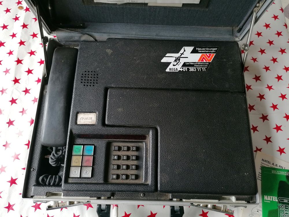 Natel B Autotelefon, Funk, Koffervariante Antik Sammlerstück (Defekt ...
