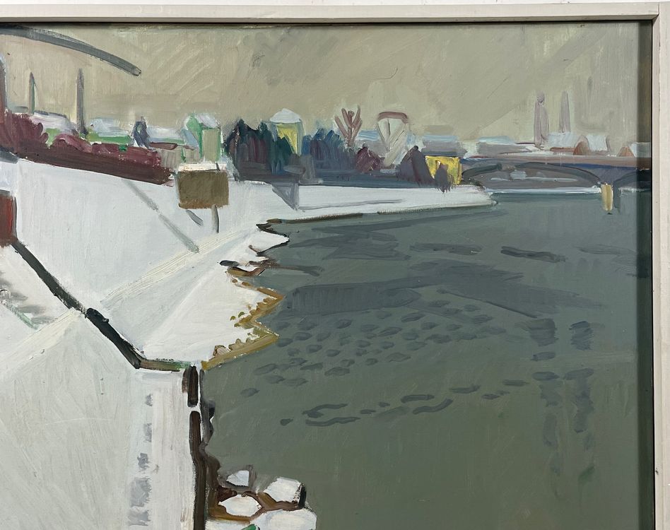 Martin Alfred Christ (1900-1979) grosses Gemälde (Gebraucht) in Root für CHF 380 – mit Lieferung ...