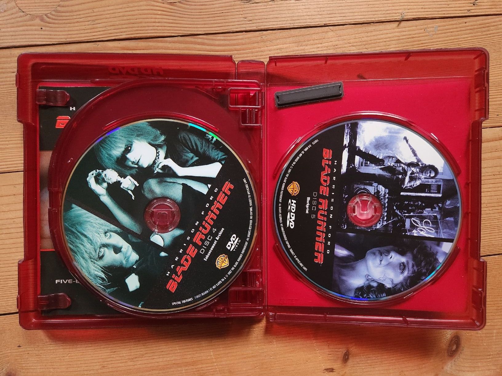 HD DVD: Blade Runner 5-Disc + Prestige + House of wax (Gebraucht) in Tafers für CHF 1 – mit ...