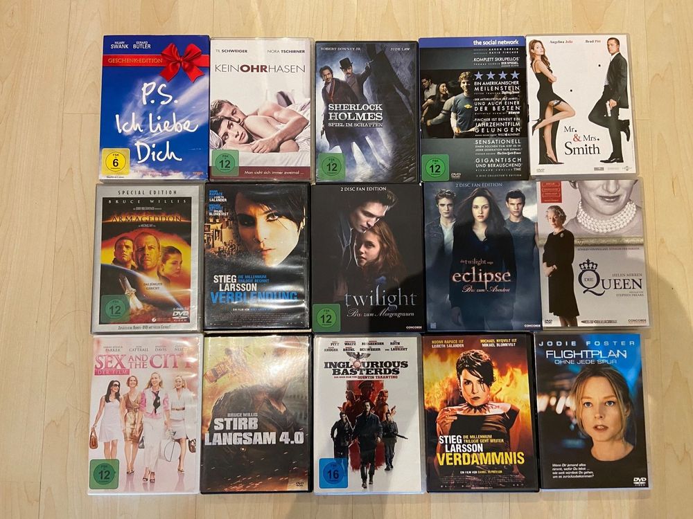 DVD Sammlung | twilight | Avatar | James Bond | Klassiker | Kaufen auf Ricardo