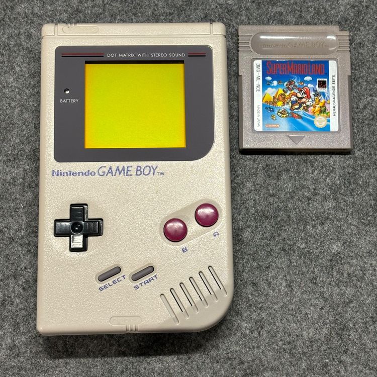 Gameboy Classic Konsole + Super Mario Land (Gebraucht) in Mollis für ...