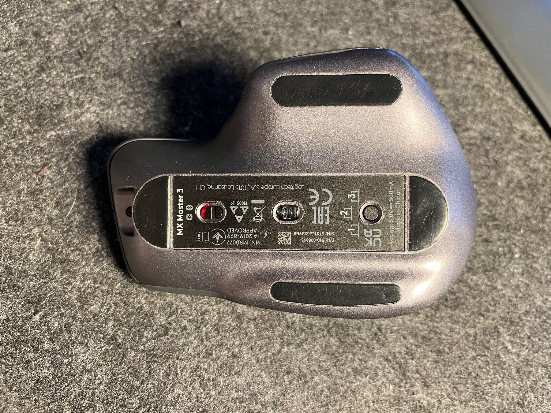 Logitech MX Master 3 – kabellose Maus – ohne USB-Dongle (Gebraucht) in ...