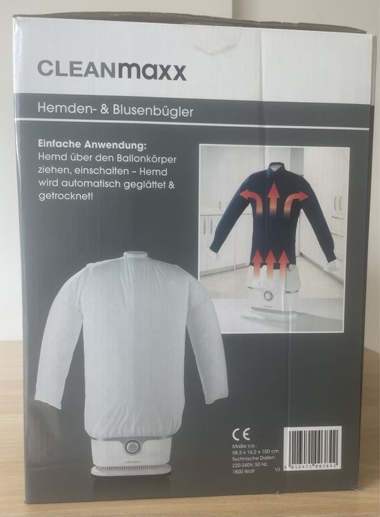 Hemden-und Blusenbügler cleanmaxx (Gebraucht) in Bäch SZ für CHF 30 ...