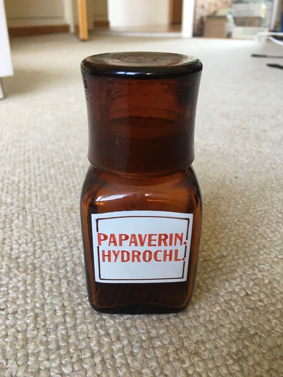 Apothekerflasche Papaverin Hydrochl. (Gebraucht) in Urmein für CHF 10 ...