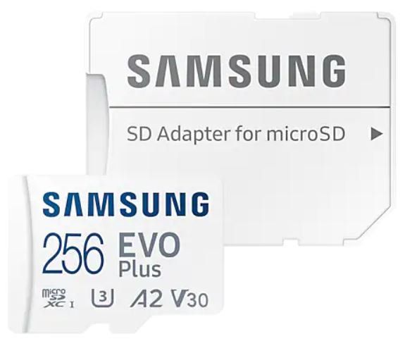 Samsung EVO Plus microSDXC, 256 GB, U3, UHS-I (Neu und originalverpackt ...