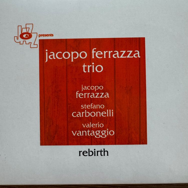 Jacopo Ferrazza Trio - rebirth (CD) 2017 (Gebraucht) in Zug für CHF 5 – nur Abholung auf Ricardo ...