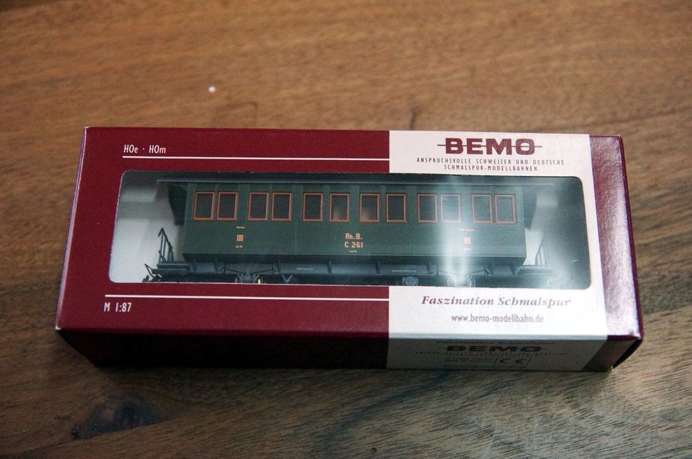 Bemo 3230 101 - RhB Personenwagen C 261 (Gebraucht) in Schönenwerd für CHF 46 – mit Lieferung ...