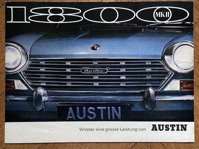 AUSTIN 1800 Mk. II Prospekt CH-dt. Emil Frey Zürich brochure (Gebraucht ...