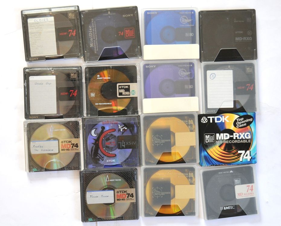 15 Minidiscs Sony, TDK und andere Fabrikate | Kaufen auf Ricardo