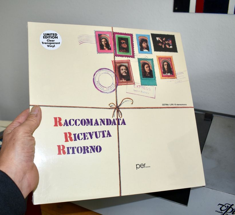 Neu OVP Raccomandata Ricevuta Ritorno – Per...Un CLEAR 180gr (Neu und ...