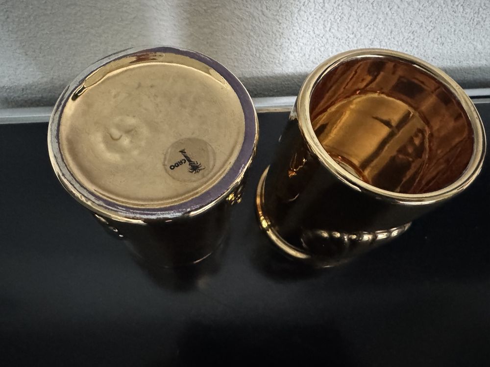 Badezimmer Accessoires 2 Becher Muschel-Motiv, 2 Stück🐚 (Neu (gemäss ...