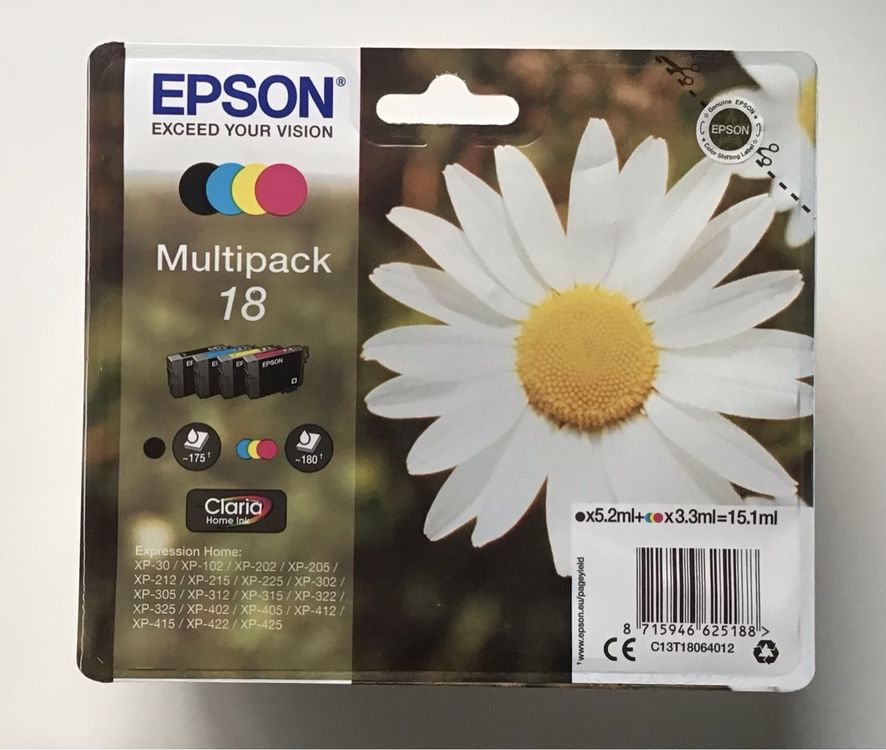 Epson Claria Multipack 18 Druckerpatrone Tinte neu | Kaufen auf Ricardo