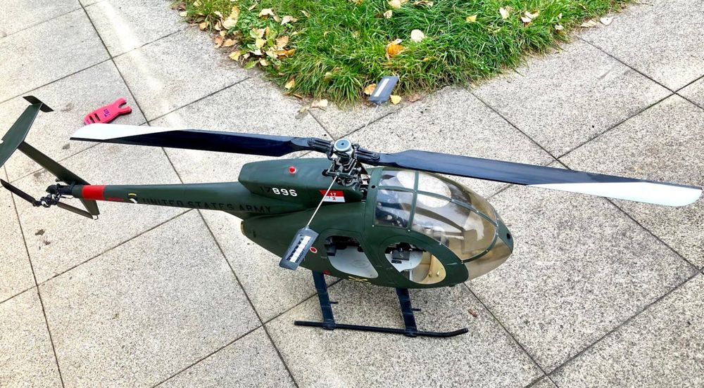 Align T-Rex 600 fuselage Hughes 500E Scale RC Helicopter (Defekt) in ...