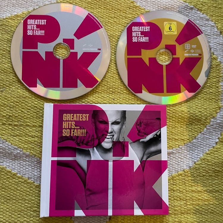 PINK-CD+DVD GREATEST HITS SO FAIR!! (BÜCHLEIN) (Gebraucht) in ...