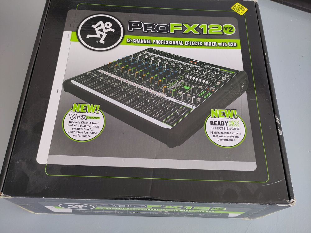 Mischpult Mackie Pro FX 12 V2 (Gebraucht) in Fribourg für CHF 200 – mit ...