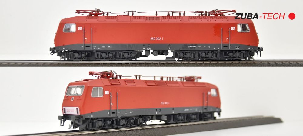 Gützold 43200 E-Lok BR 252 DR, H0 GS Analog mit OVP (Gebraucht) in St ...