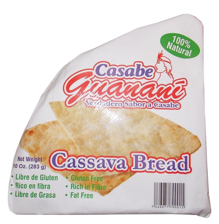 Cassava Bread - Casabe 100% natural 283g (Neu und originalverpackt) in ...