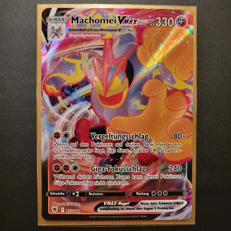 MACHOMEI VMAX POKEMONKARTE | Kaufen auf Ricardo