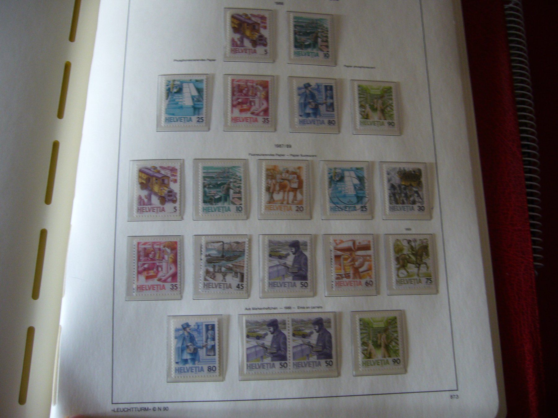 ** Ch.1980 - 2007/8 ungest.Frankaturwert üb. 880.-sfr. ** (Neu (gemäss ...