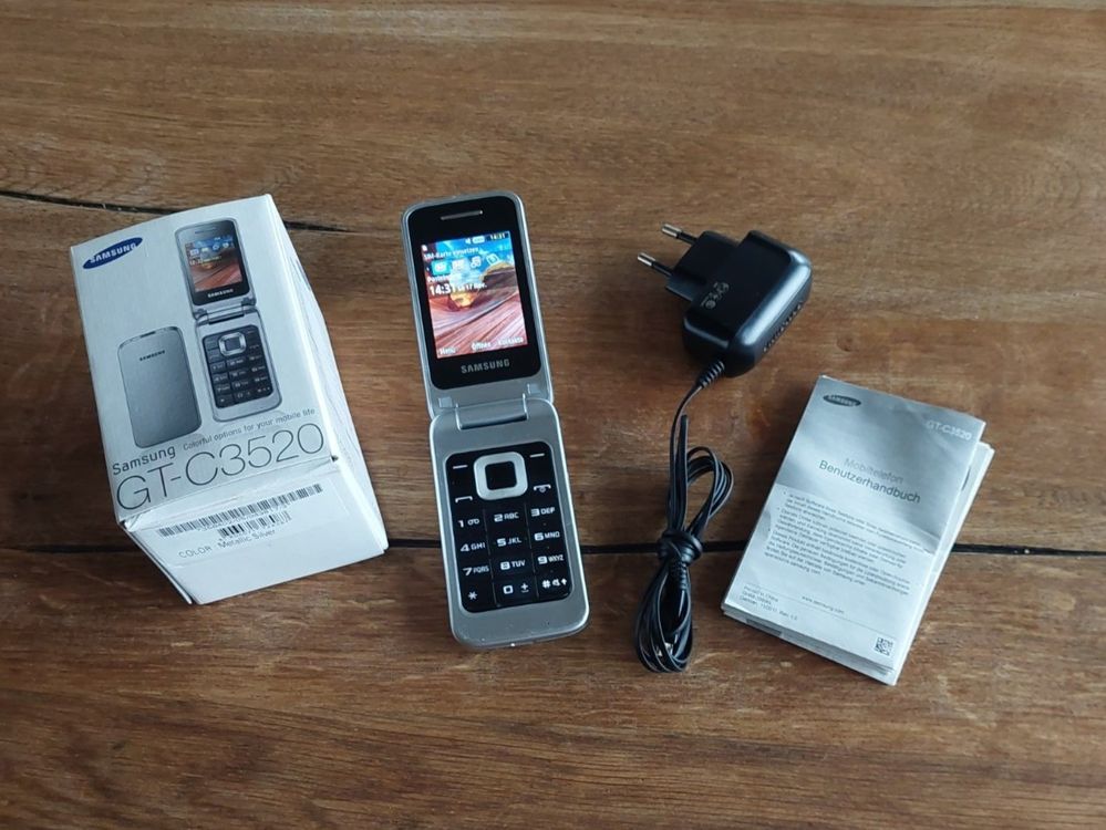 Samsung GT-C3520 Klapphandy mit Ladekabel (Gebraucht) in Waltenschwil für CHF 65 – mit Lieferung ...