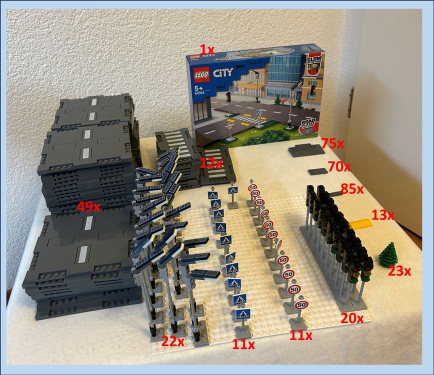 Lego® Strassen: Baust du eine Legostadt? (Neu (gemäss Beschreibung)) in ...