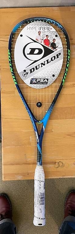 raquette de squash Dunlop Hyperfibre+ Evolution Pro neuve (Neuf avec ...
