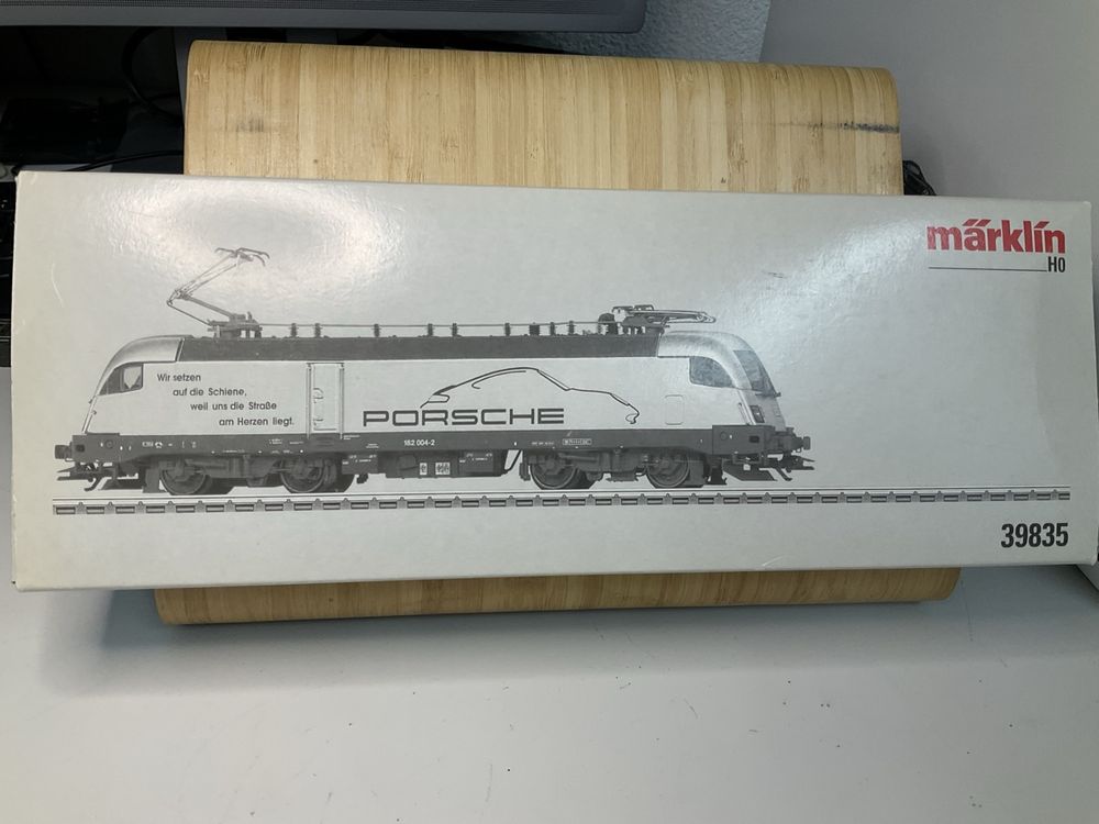 Märklin HO Porsche Lok 39835 + Autotransportw.47125, mfx,OVP (Neu und ...