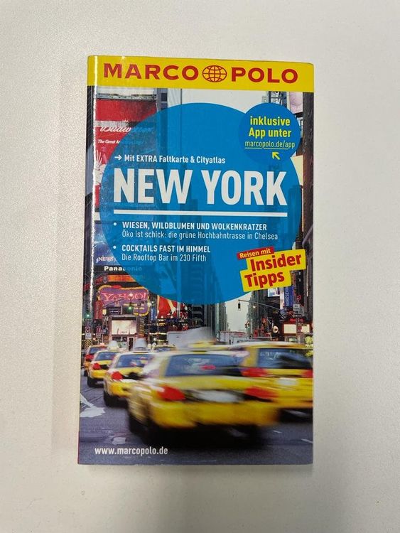 New York - Marco Polo Reiseführer 2014 inkl. Faltkarte (Gebraucht) in Kriens für CHF 3 – mit ...