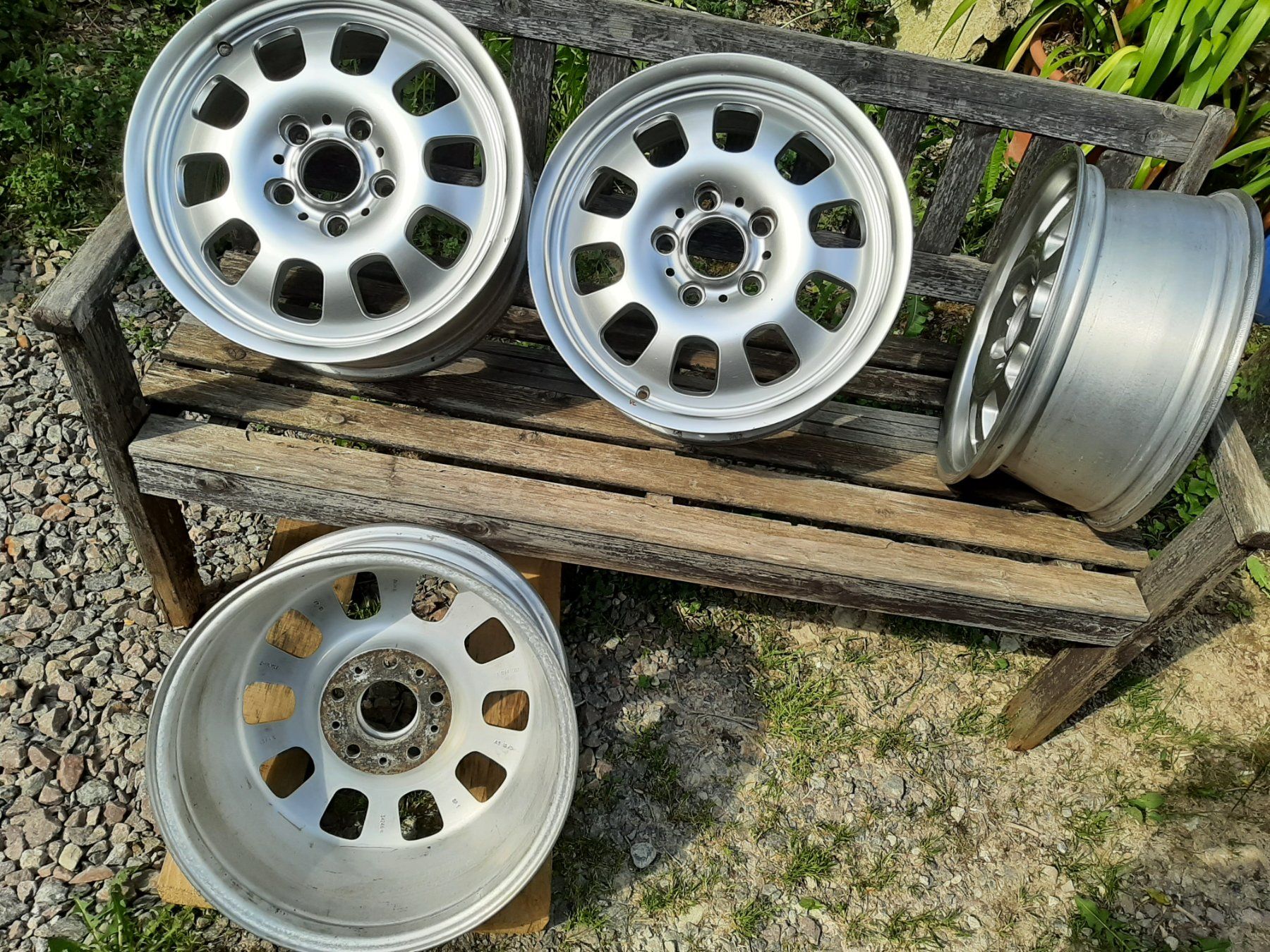 BMW E46 Orginal Aluräder Ellipsoidstyling 46 7Jx16 ET47 (Gebraucht) in ...