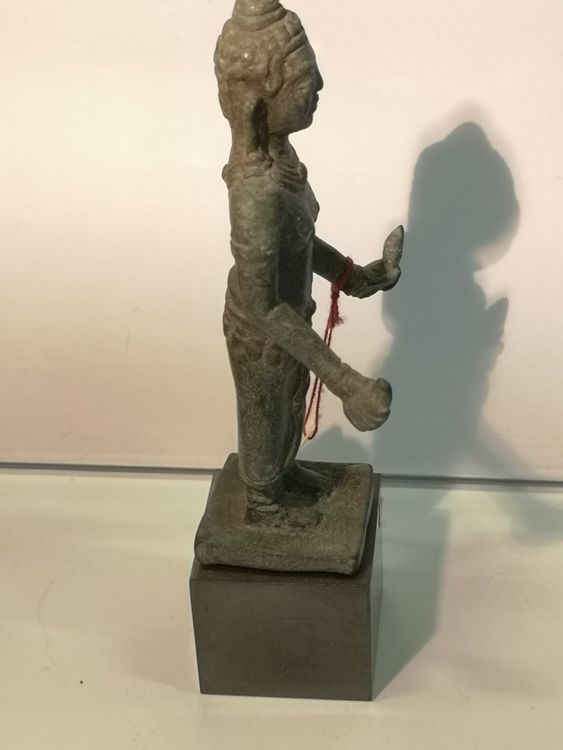 Antik Buddha Uma Bronze Cambodia 12./14.Jhd 14/17,5cm Nr.53 (Gebraucht ...