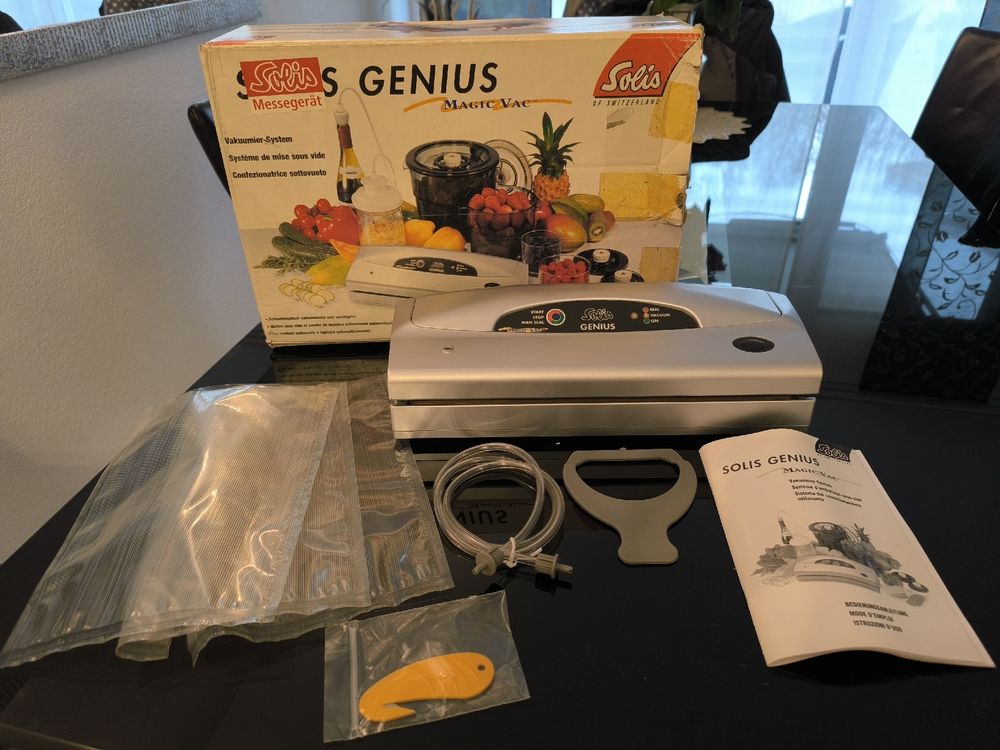 Vakuumiergerät Solis Genius Magic Vac (Gebraucht) in Zürich für CHF 35 ...