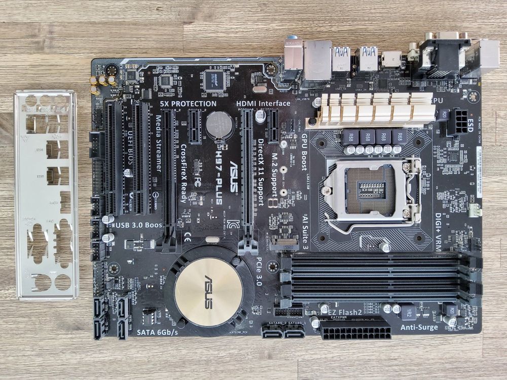 ASUS H97-Plus Mainboad (Gebraucht) in Unterentfelden für CHF 70 – mit ...