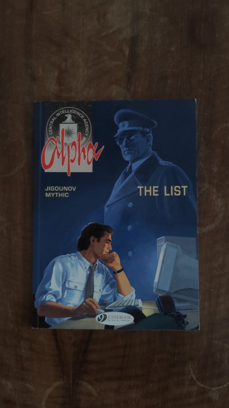 Alpha – The List | CIA Thriller Graphic Novel - TPB (Gebraucht) in ...