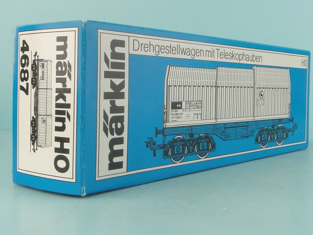 Märklin 4687 SBB Teleskophaubenwagen (Gebraucht) in Bülach für CHF 15 ...