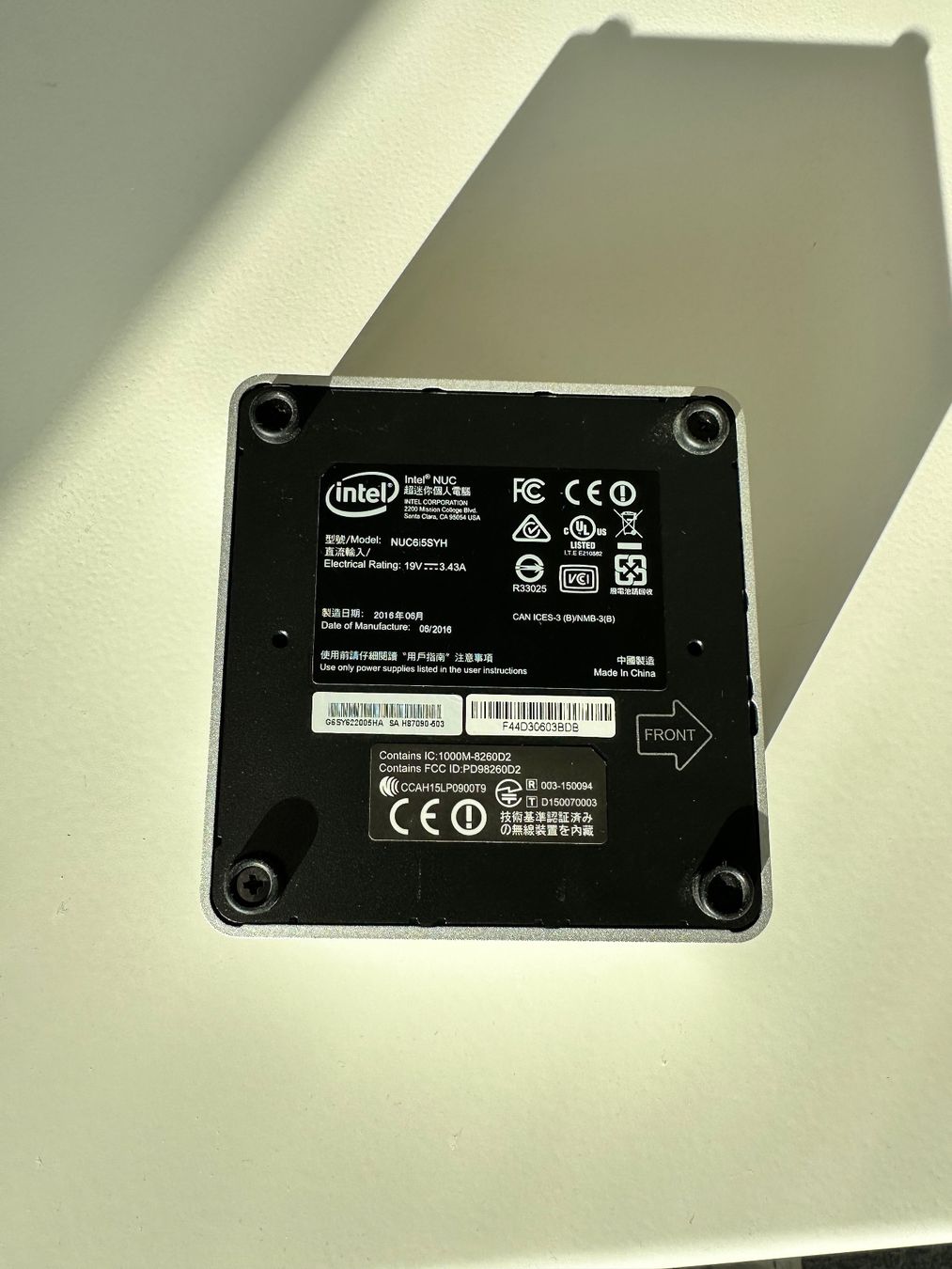 Intel NUC (NUC6i5SYH) - Mini PC puissant (D'occasion) à Lausanne pour ...