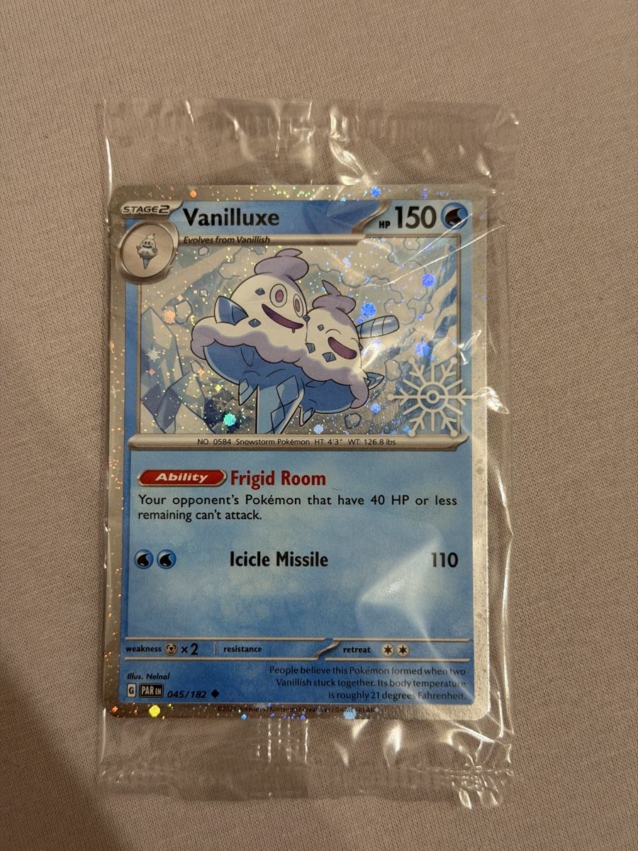 Pokémon Vanilluxe 045/182 (Snowflake) Holiday Calendar (Neu und ...