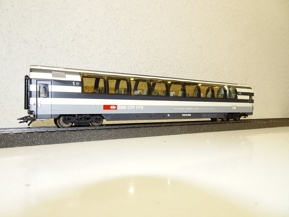 Märklin Personenwagen Panorama SBB 104-4 LED HO 43670-02 | Kaufen auf ...