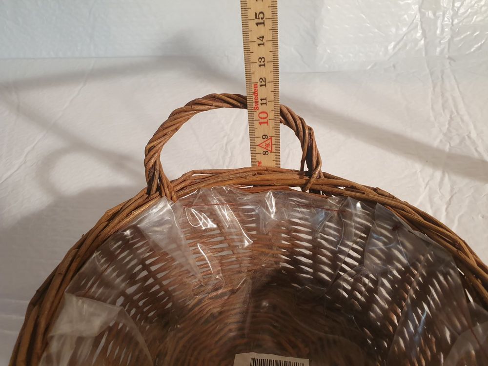 runder Korb mit zwei Henkeln (Gebraucht) in Steinhausen für CHF 3 – mit ...