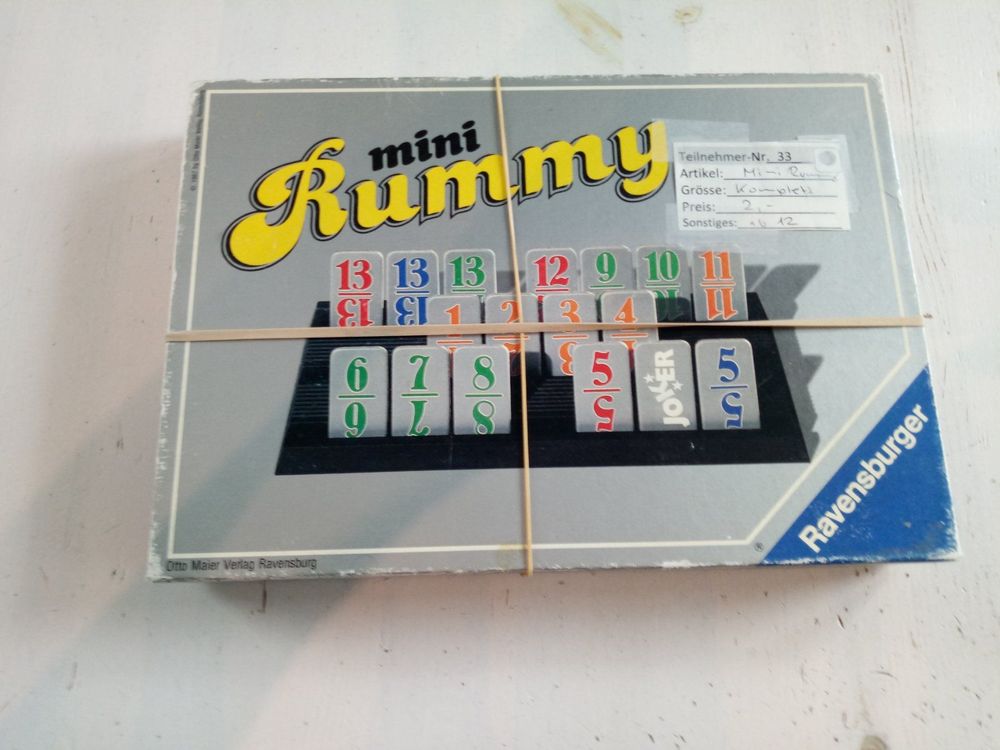 Mini Rummy Ravensburger | Kaufen auf Ricardo