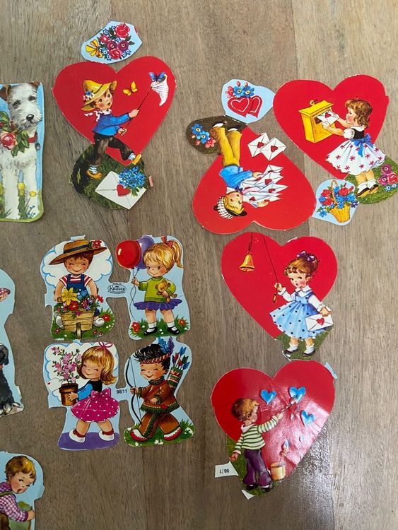 Oblaten Kinder und Tiere Glanzbilder Nostalgie | Kaufen auf Ricardo