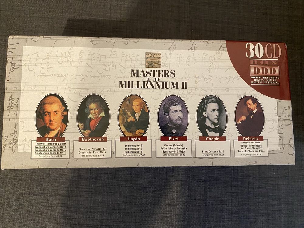 Masters of the Millenium II, 30CDs, 6 Komponisten (Neu (gemäss Beschreibung)) in für CHF 5 – nur ...