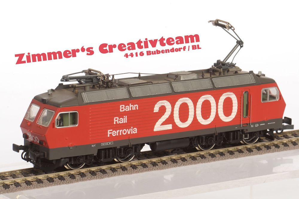 ROCO SBB Lok Re 4/4 IV «Bahn 2000», H0, GS, OVP 43412 | Kaufen auf Ricardo
