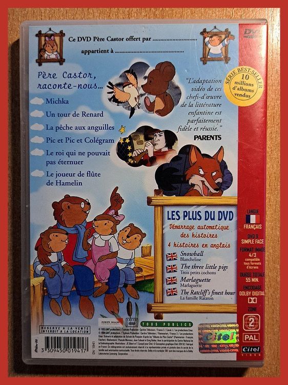 DVD - Le père Castor (Gebraucht) in Cernier für CHF 2.5 – mit Lieferung ...