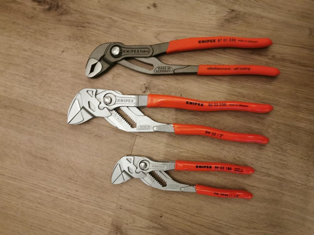 Knipex Zangenschlüssel Set und Cobra. Z056 (Neu (gemäss Beschreibung)) in Heerbrugg für CHF 109 ...