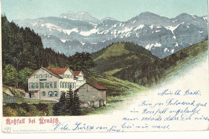 Urnäsch - Rossstall Litho + 1903 (Gebraucht) in Emmenbrücke für CHF 10 ...
