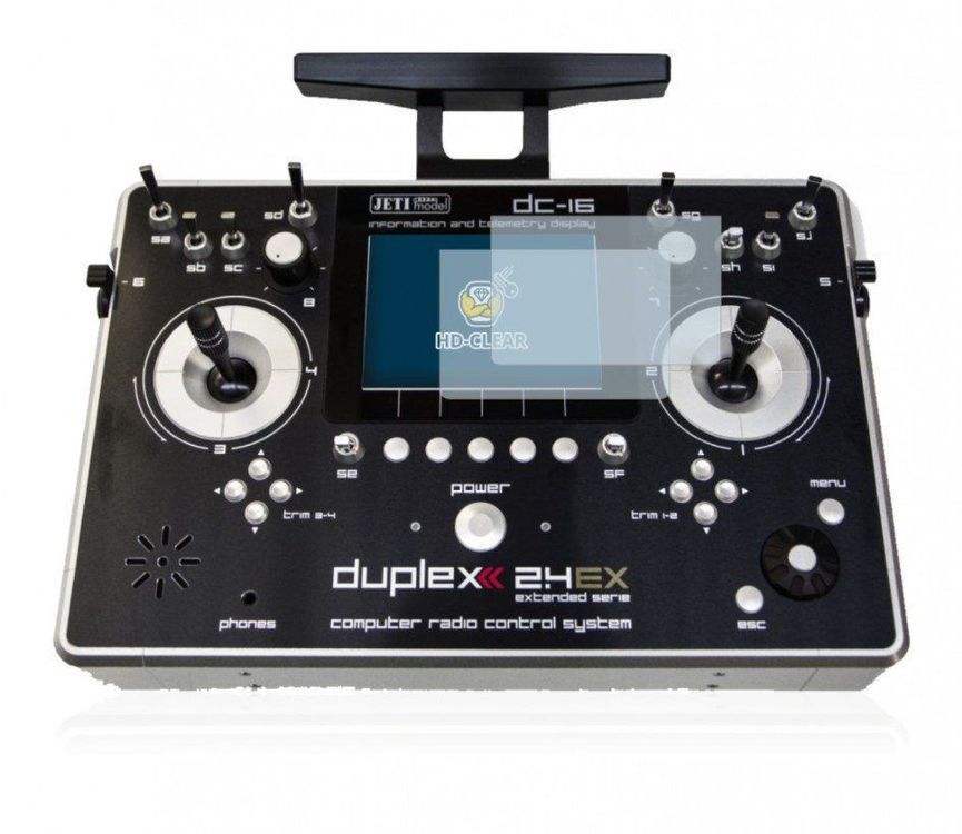 Displayschutzfolie für Jeti DC-16 II (Neu und originalverpackt) in ...