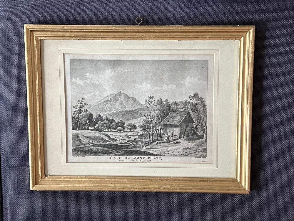 Kupferstich (1780): Pilatus bei Luzern | Kaufen auf Ricardo