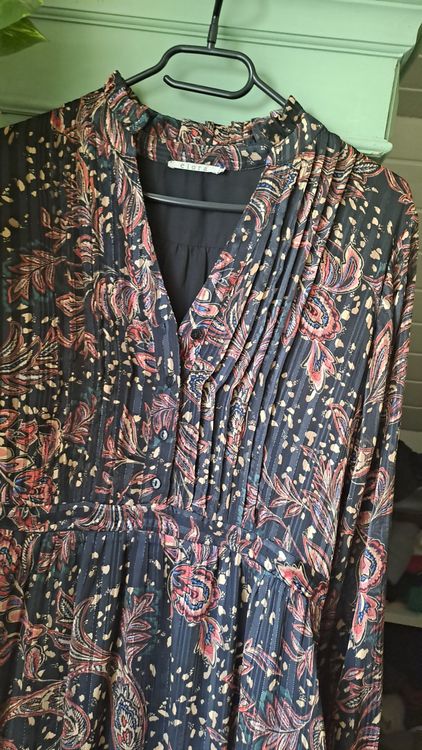 Robe longue ELORA à imprimé floral vintage, chic et bohème (Neu (gemäss ...
