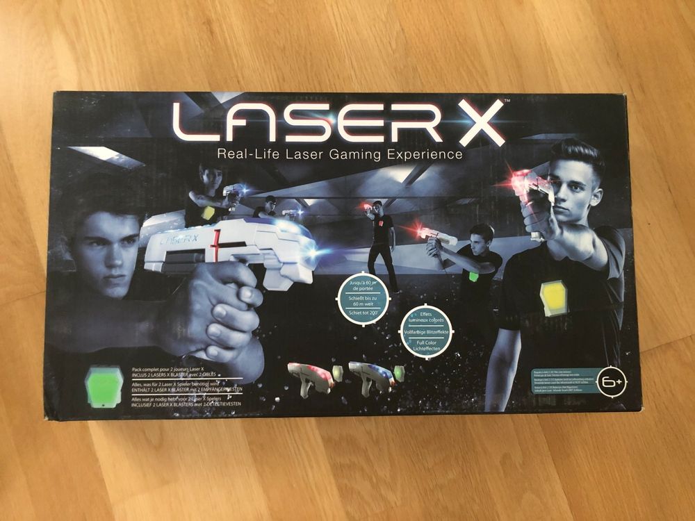 Laser Tag X Infrarotpistole (2 Spieler) | Kaufen auf Ricardo